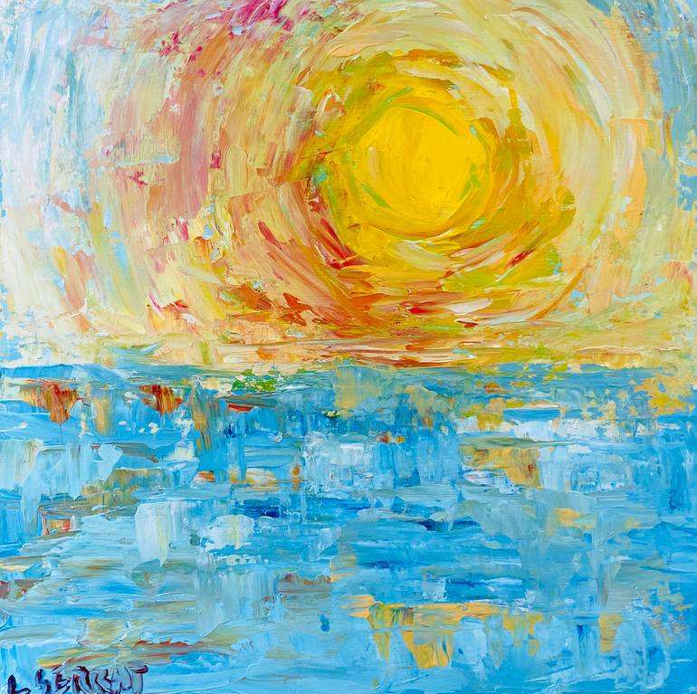Solazo Painting by Lucrecia Serrat | Saatchi Art
