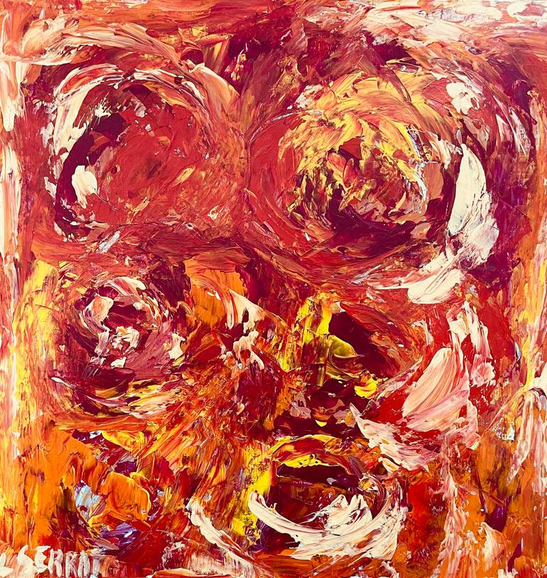 Rosedal Painting by Lucrecia Serrat | Saatchi Art