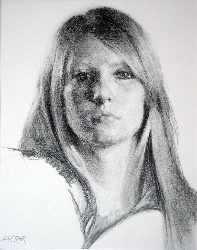 Bethany Drawing by Linda Crank | Saatchi Art