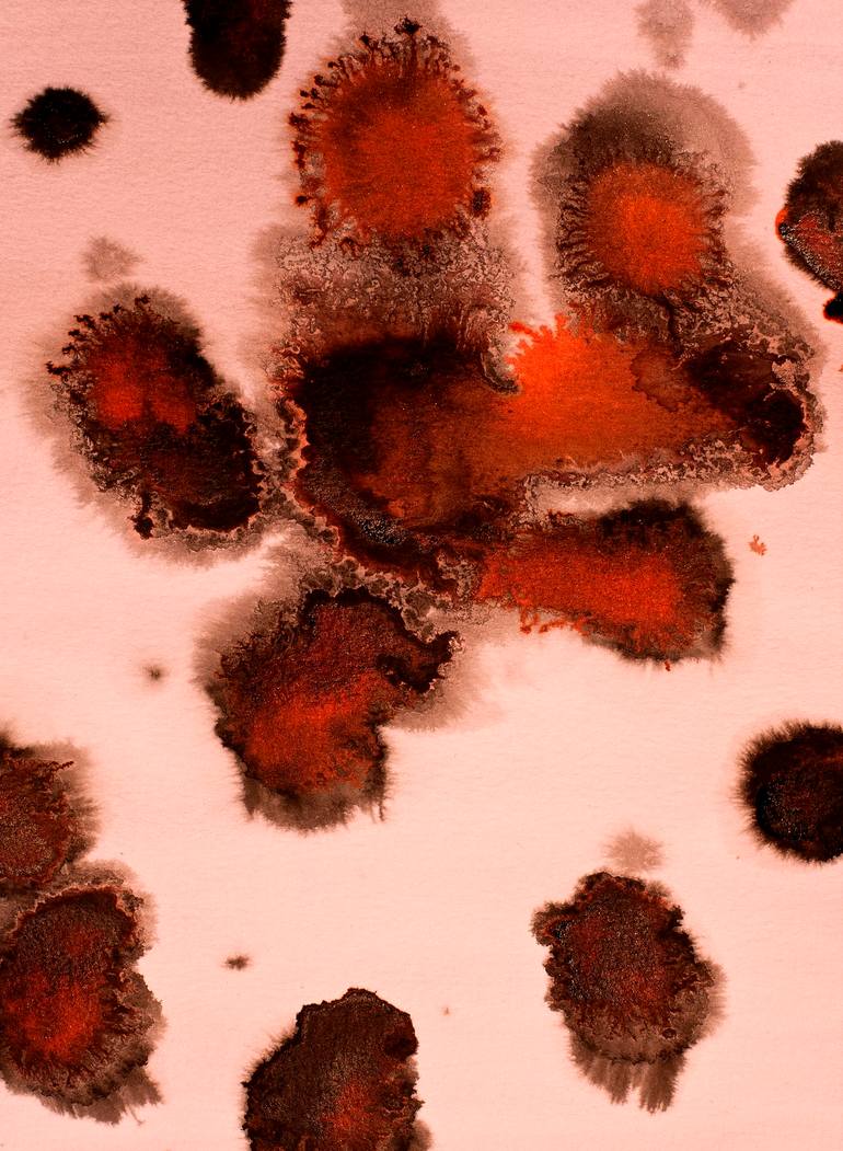 Meteor Painting by Amber Annand | Saatchi Art