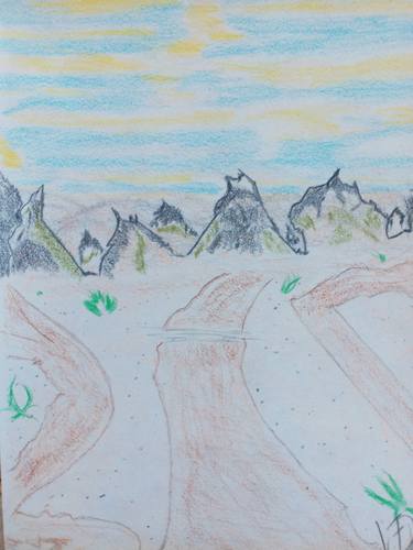 Plains Drawing For Kids