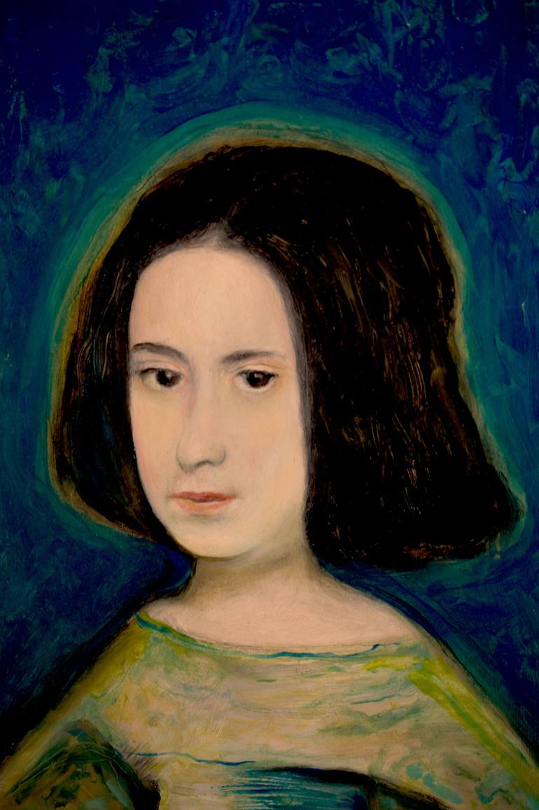 The Infanta Margarita (Homage to Velasquez) Painting by James Mercer ...