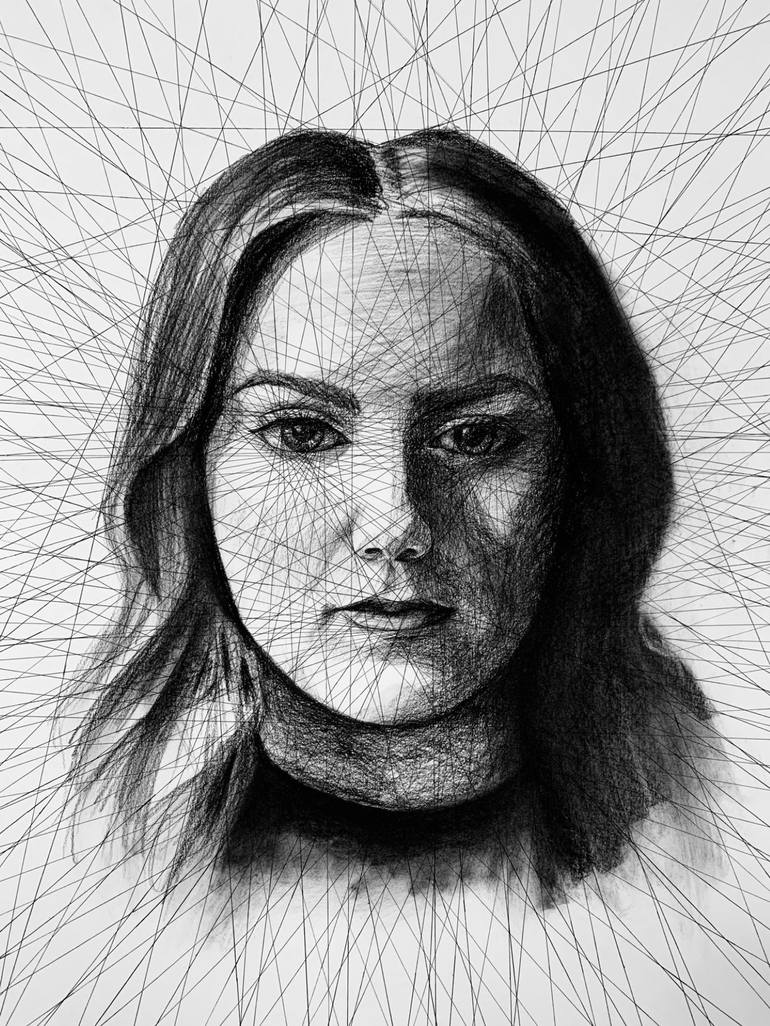 Look at the Lines Drawing by Cesar Garay | Saatchi Art