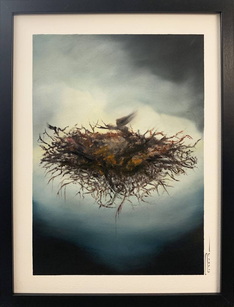 Sanctuary I Painting by Sentient Animalia | Saatchi Art