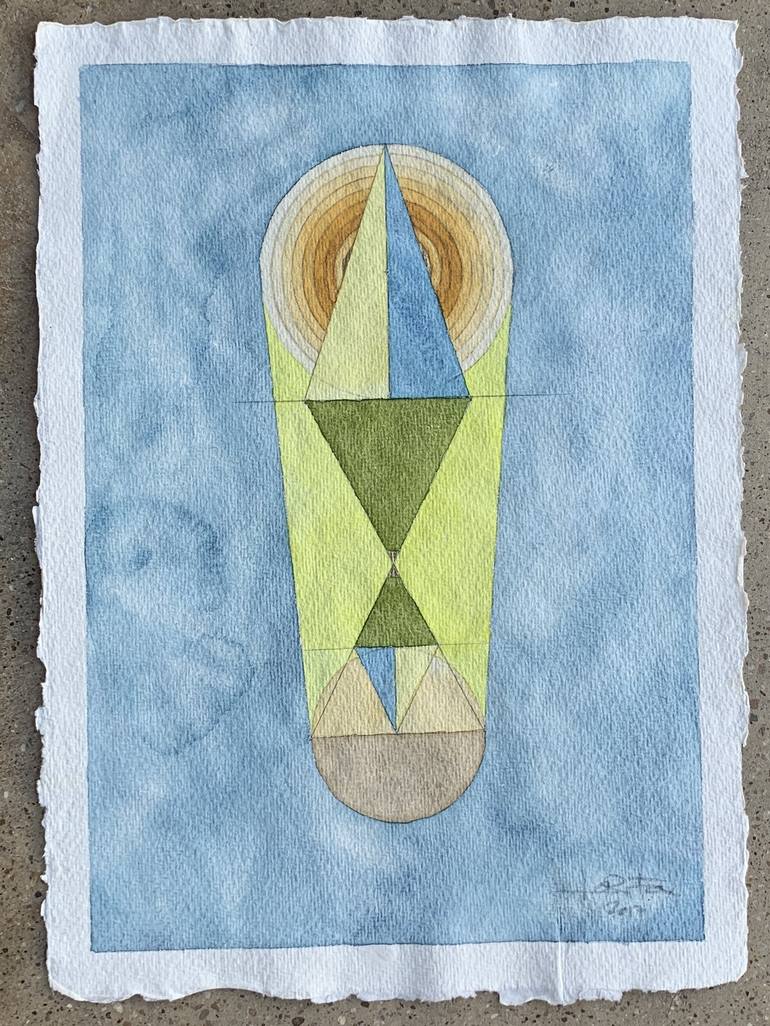 Source & Reflection I Painting by Lori Fox | Saatchi Art