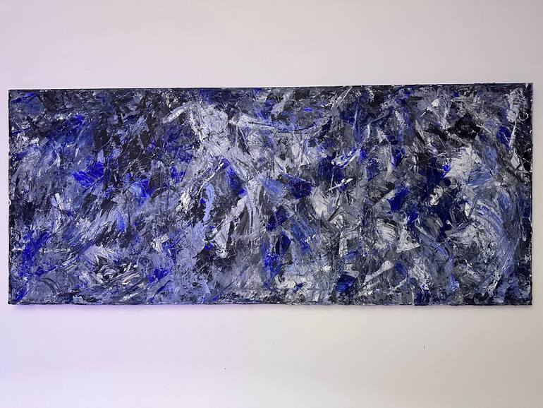 Fluidity within the organic nature of the sea Painting by thomas eames ...