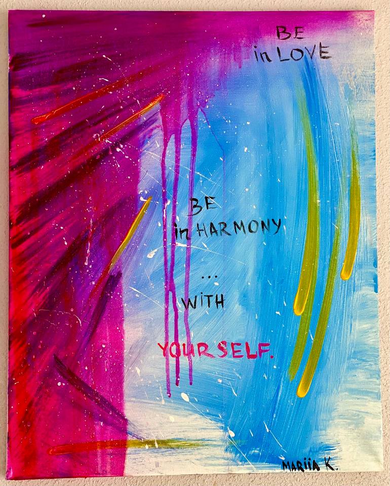 Harmony Painting by Mariia Kulbachenko | Saatchi Art