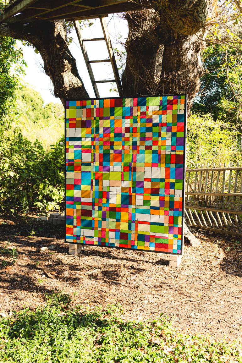 Gitter 22 - Breakages Painting by benjamin salvatore | Saatchi Art