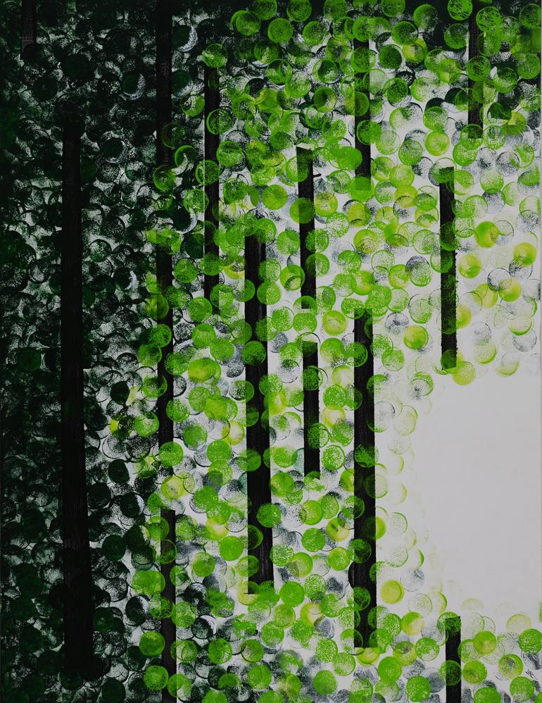 Inner space Painting by Carl Scholfield | Saatchi Art