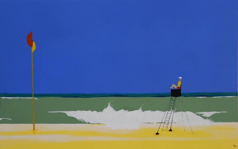 Away day Painting by Carl Scholfield | Saatchi Art