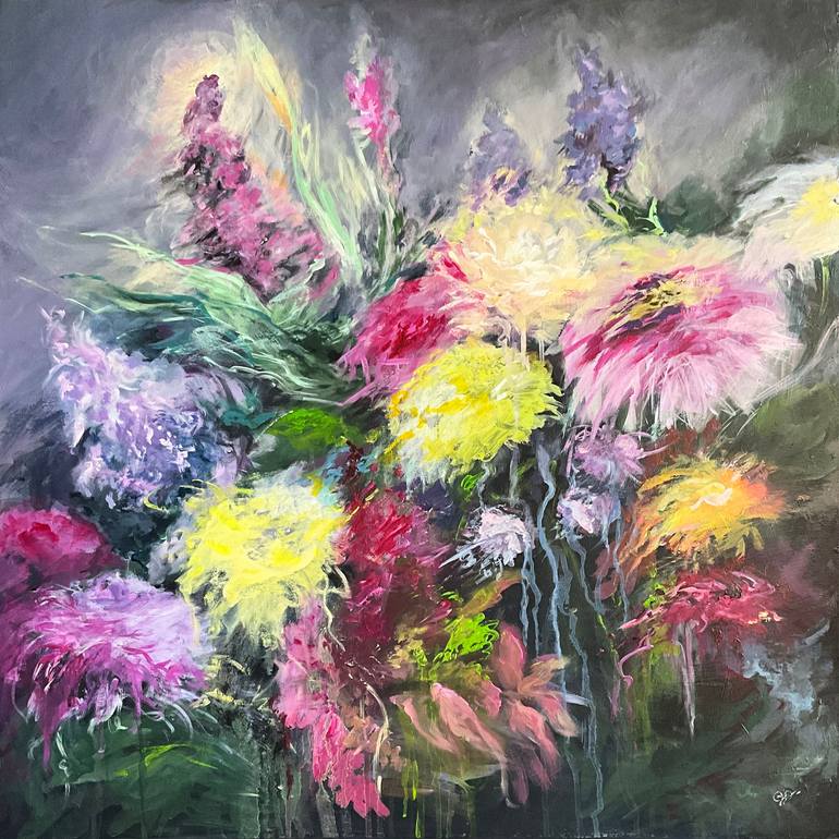 Flowers of inspiration Painting by Natalia Yasko | Saatchi Art