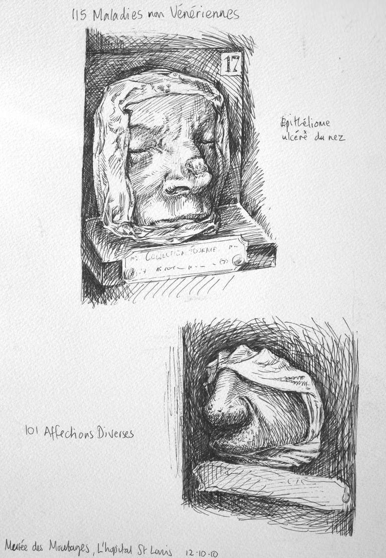 115 Maladies non Vénériennes Drawing by Lisa Temple-Cox | Saatchi Art
