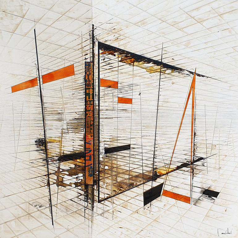 DIMENSIONS Painting by Ludovic Mercher | Saatchi Art