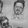 Portraits of RDJ Drawing by Gorams hil | Saatchi Art
