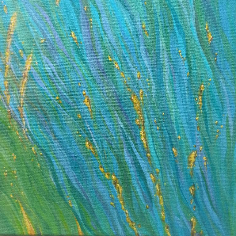 Shining particles Painting by Maryna Steblyna | Saatchi Art