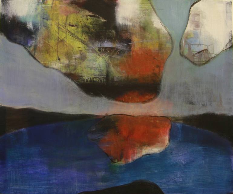 mennesket som landskap Painting by Kjerstin Barkved | Saatchi Art
