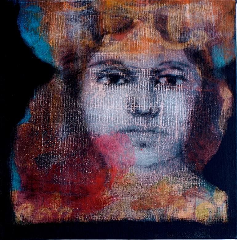 made of light and darkness Painting by Kjerstin Barkved | Saatchi Art