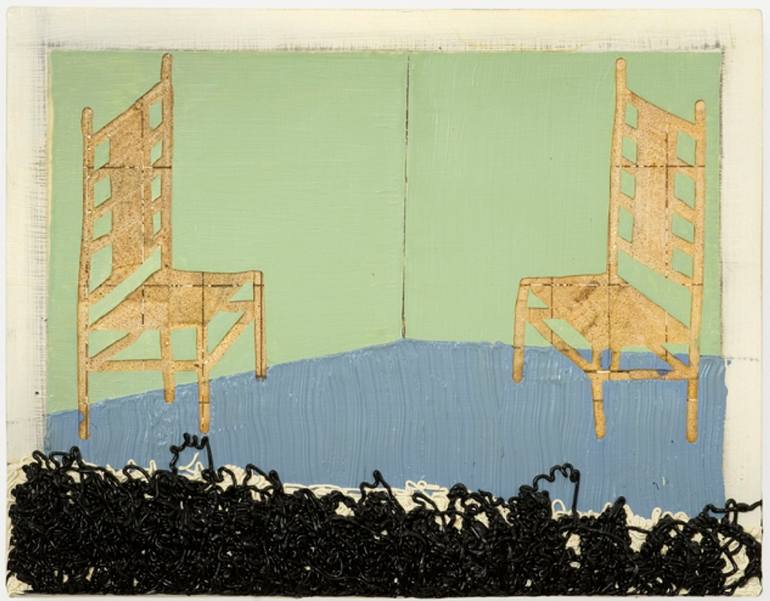 Dueling chairs Painting by don harger | Saatchi Art