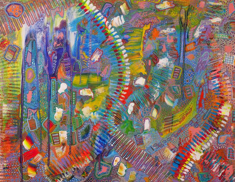 Enlightenment Painting by Sarah Zohara Guedj | Saatchi Art