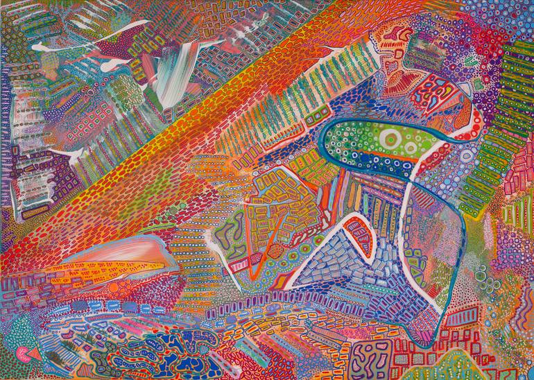 Harmony Painting by Sarah Zohara Guedj | Saatchi Art