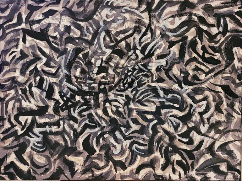 smoke signals Painting by William Gibbs | Saatchi Art