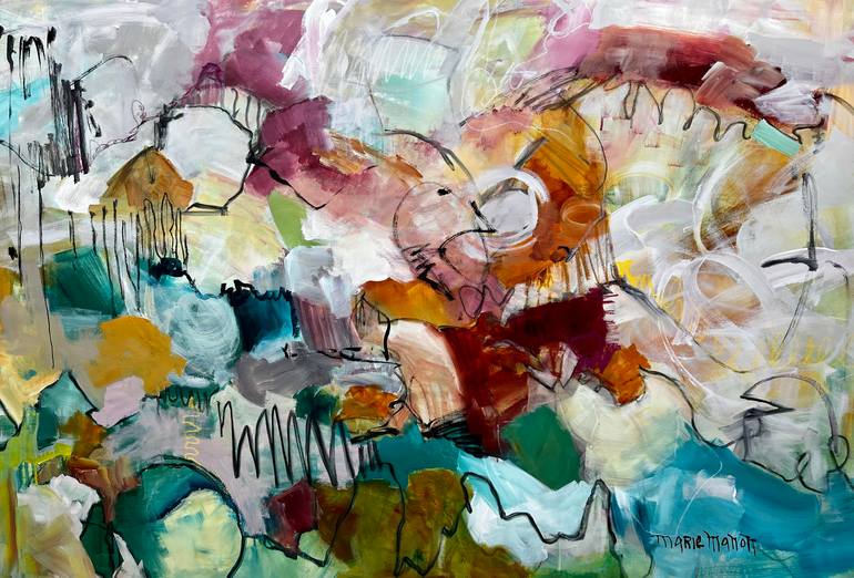 Going Home Painting by Marie Manon | Saatchi Art