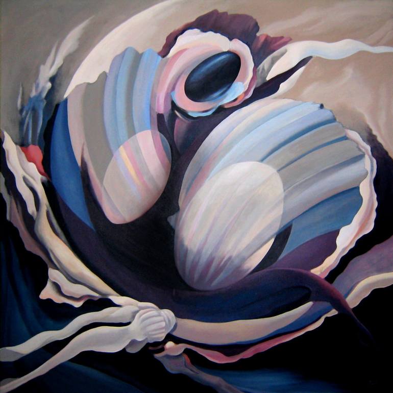 Au Fond du Temple Saint Painting by Diann Haist | Saatchi Art