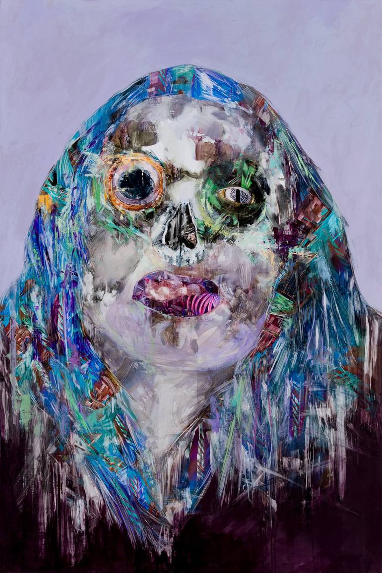 How It's Made? NO.4 Painting by Denisa Andreea Grosu | Saatchi Art