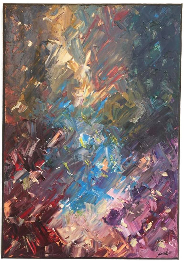 Mixed Feelings III Painting by Sarah Hagag | Saatchi Art