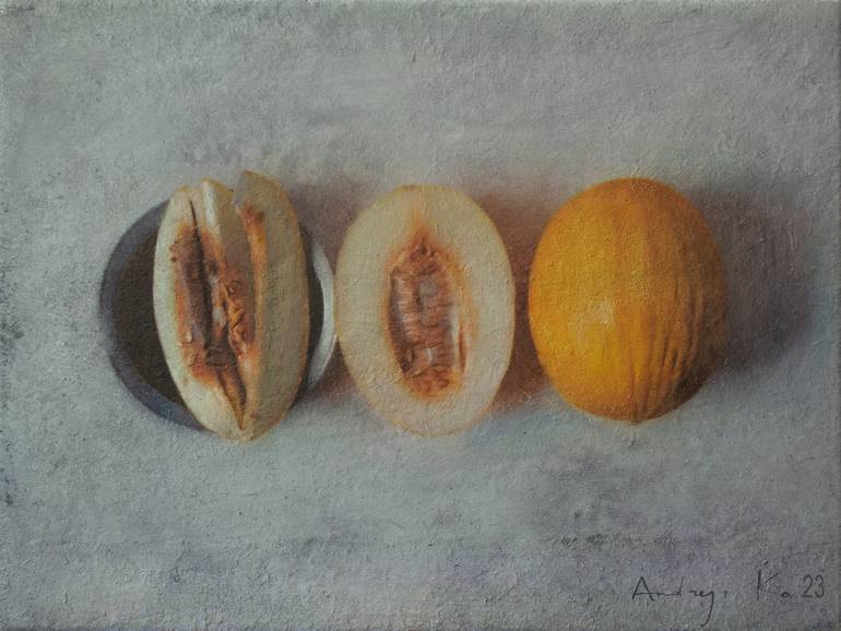 Sweet Melons Painting by Andrejs Ko | Saatchi Art