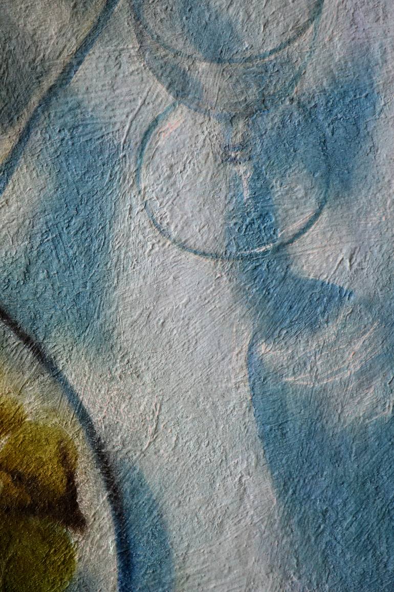 Still Life with Old Photographs Painting by Andrejs Ko | Saatchi Art