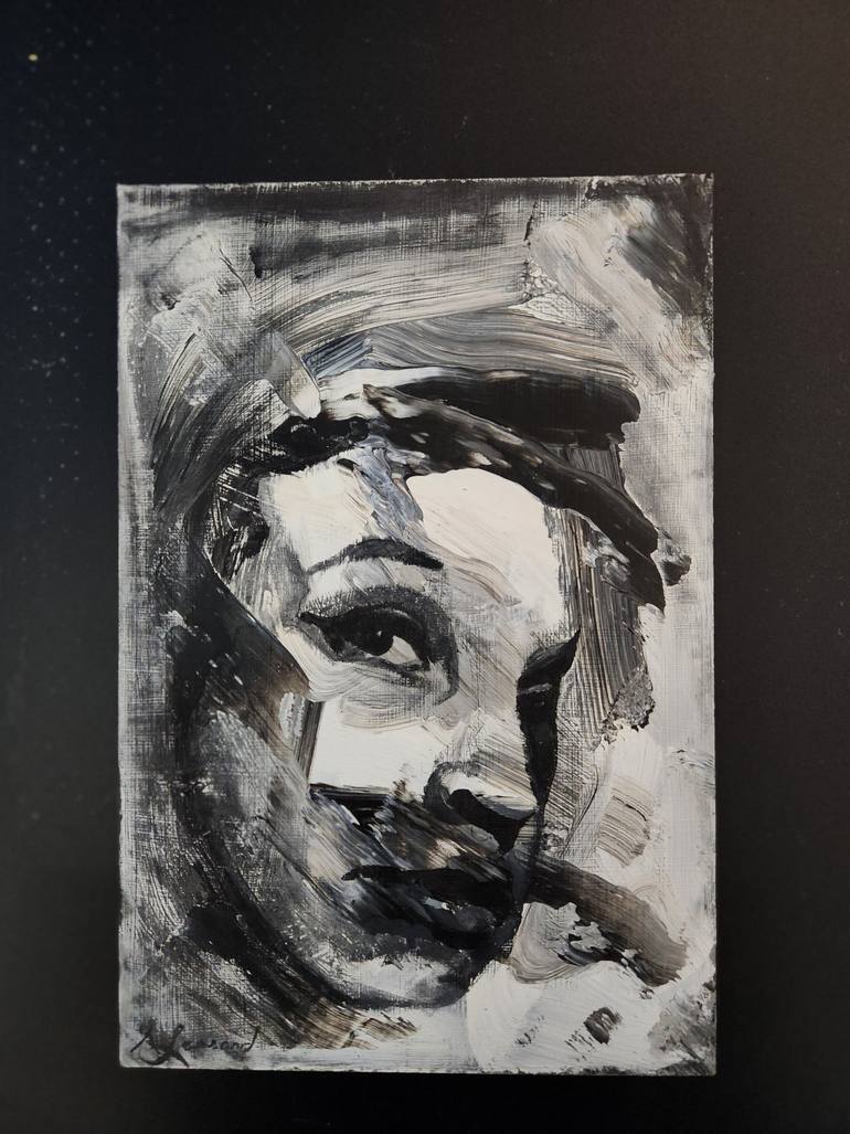 Born in abstraction Painting by Adam Lessard | Saatchi Art