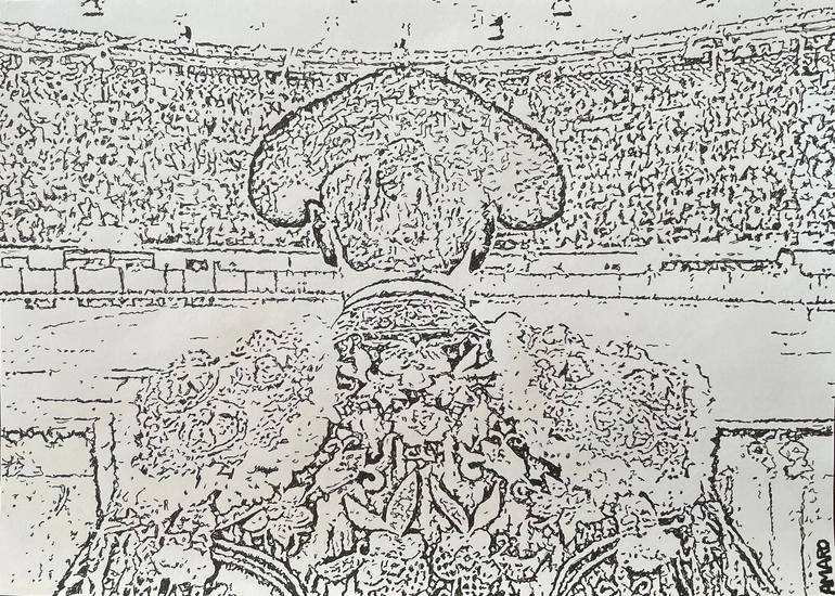 Torero Drawing by Diogo Amaro | Saatchi Art