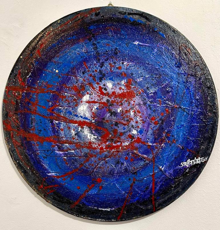 Il cerchio della Vita Painting by Stefania Francesca Turco | Saatchi Art