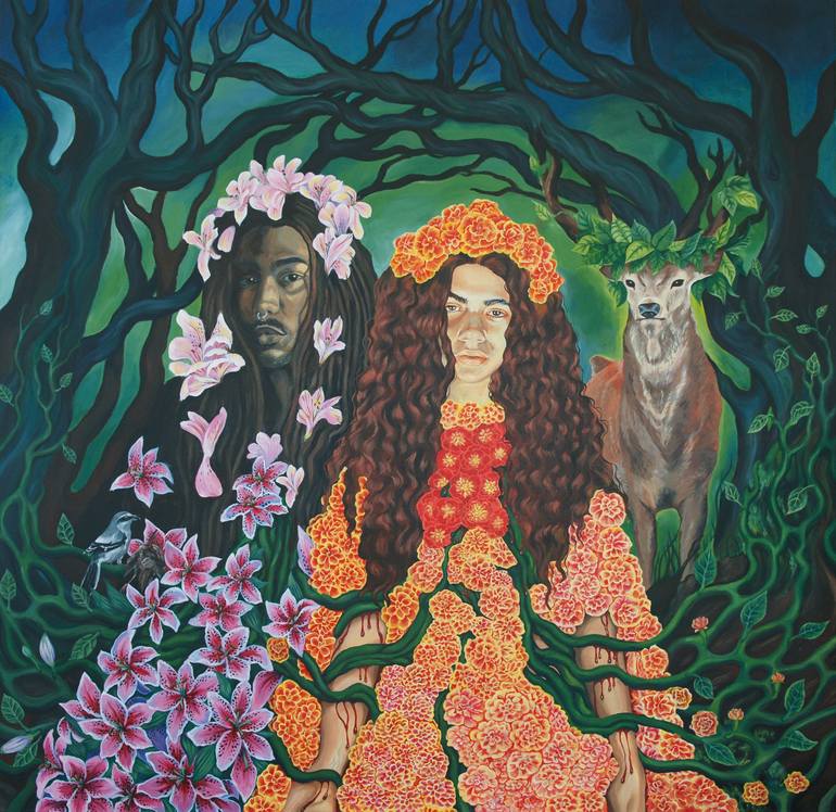 The Erlking Painting by Mariya Kunayeva | Saatchi Art