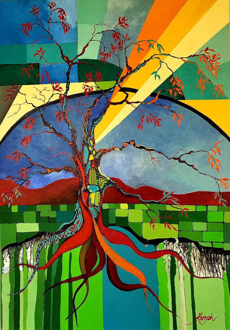 I AM The Storyteller Painting by Karnish Art | Saatchi Art