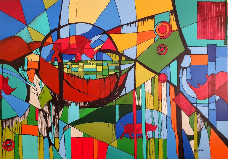 I AM Strength and Resilience Painting by Karnish Art | Saatchi Art