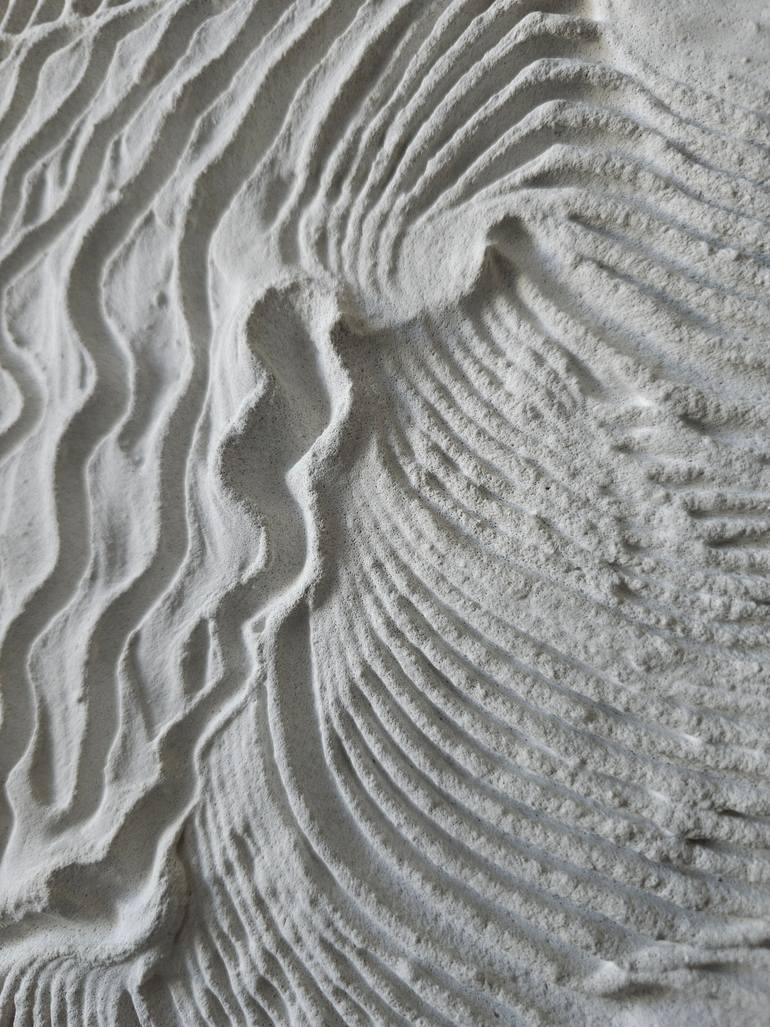 Grey Shell Mixed Media by Jarosław Wójcik | Saatchi Art