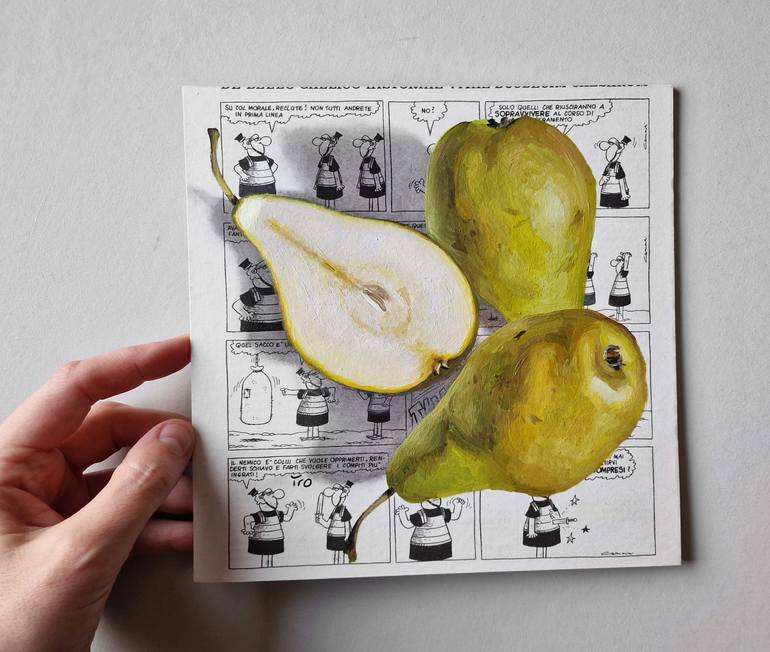 Pears Painting by Elena Tronina | Saatchi Art