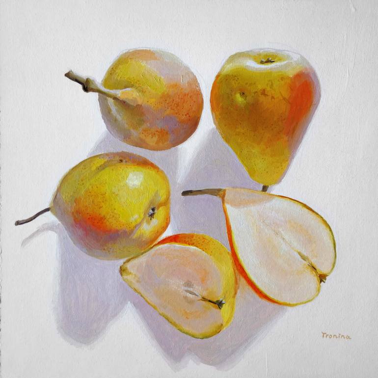 Pears Painting by Elena Tronina | Saatchi Art