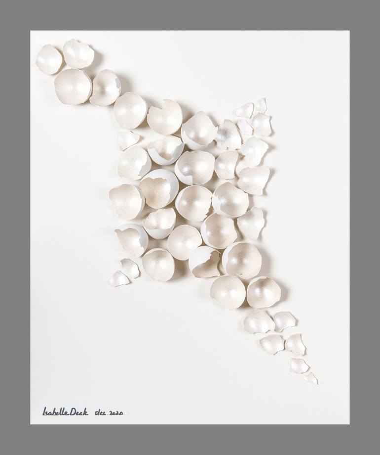 IV. Fragile Eggshell Collection Mixed Media by Isabelle Deak | Saatchi Art