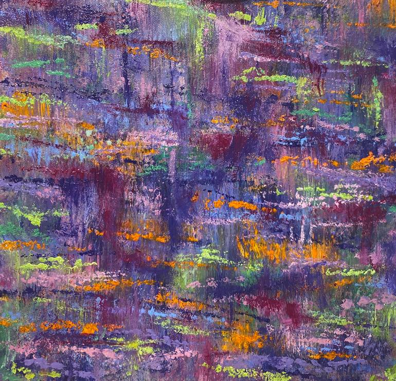 Homage to Giverny Painting by Kris Laping | Saatchi Art