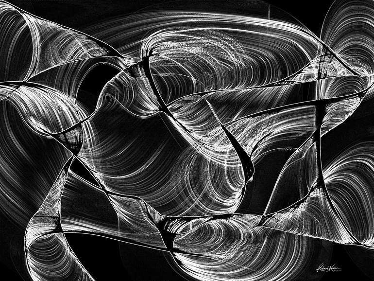 Slinking Along Digital by Richard Kaplan | Saatchi Art