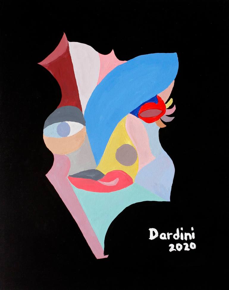 La Dama Painting by Dardini Art | Saatchi Art