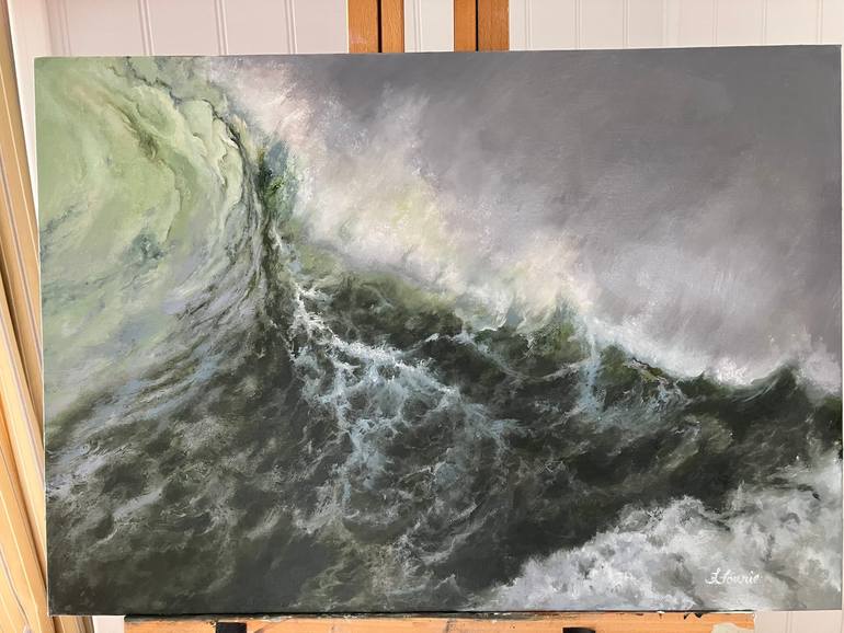 The power of the sea. Painting by Felicity Walker | Saatchi Art