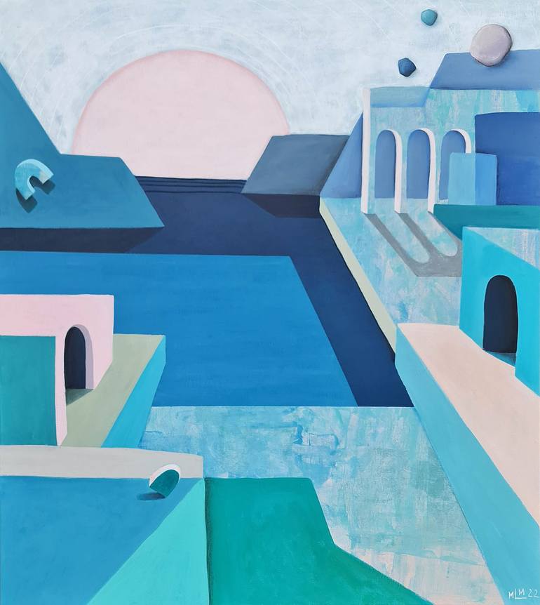 Echo 3 Painting by Magdalena Magiera | Saatchi Art