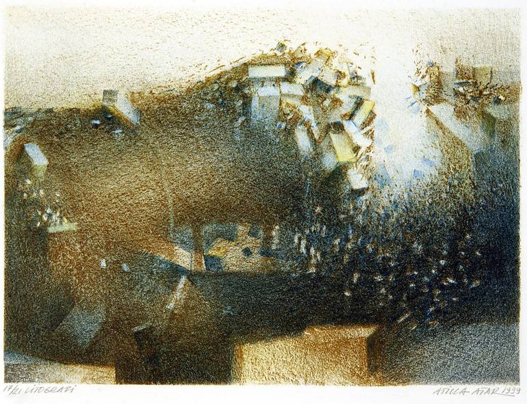 Transformation 1 series - Limited Edition of 9 Printmaking by Atilla ...