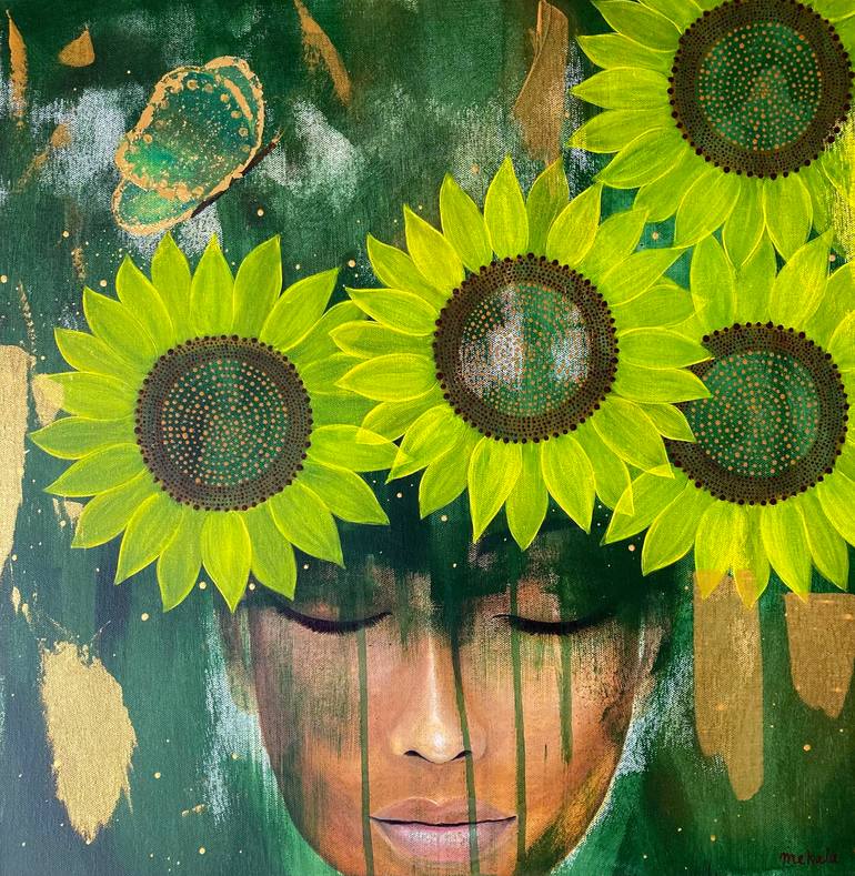 Eva Painting by Mekala Rodrigo | Saatchi Art