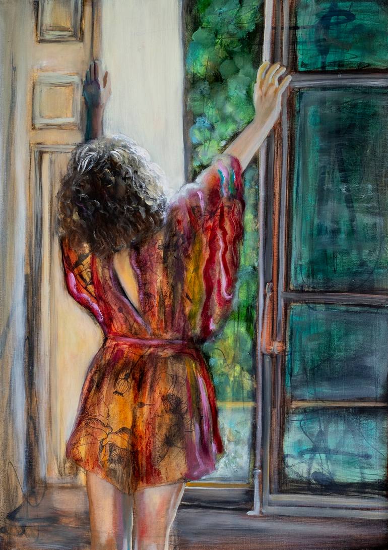 The view Painting by Noha Tosson | Saatchi Art