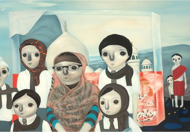 Honeymars Painting by Nilotpal D Sinha | Saatchi Art